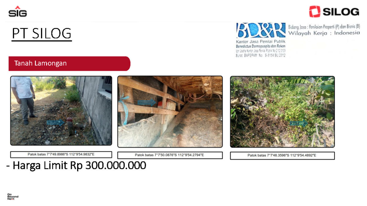 Pengumuman Pemindahtanganan Asset Non Produktif Tanah Lamongan (2) – SILOG